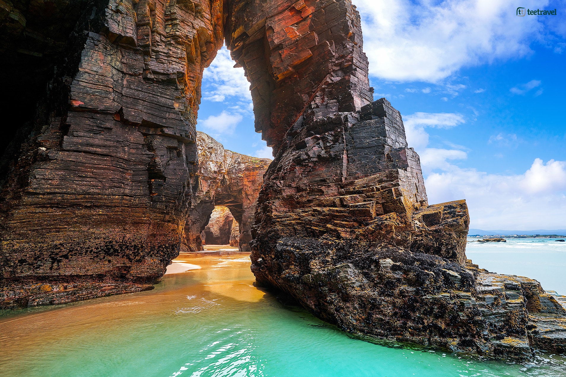 Playa De Las Catedrales Mari a Lucense Costa De Lugo